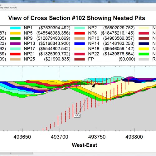 Mine Planning Software - Pit Optimiser for Open Pit Mine