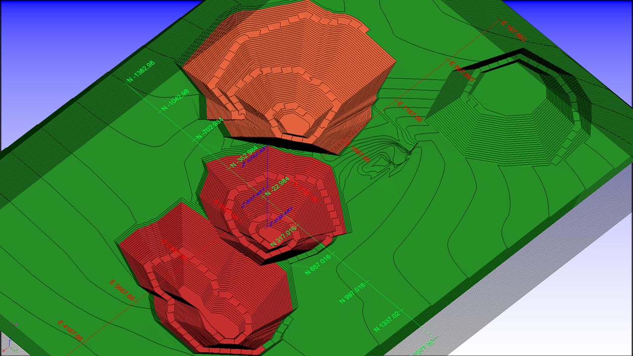ThreeDify - Open Pit Mine Design and Planning Software